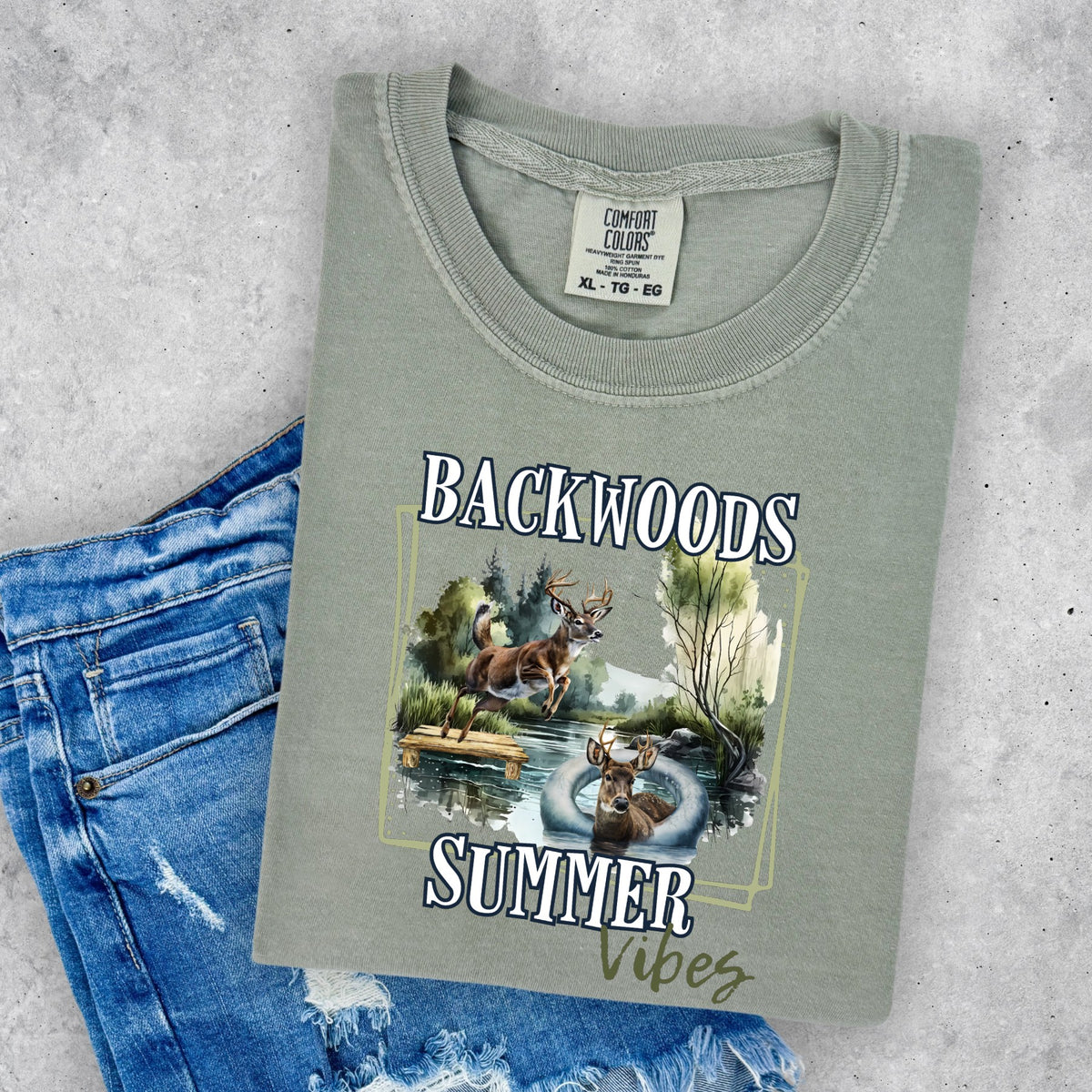 Backwoods Summer Vibes -DTF TRANSFER – Owlrageous Boutique and Transfers