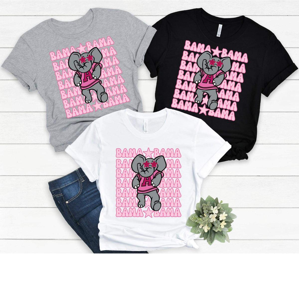 Preppy Bama DTF Transfer – Owlrageous Boutique and Transfers