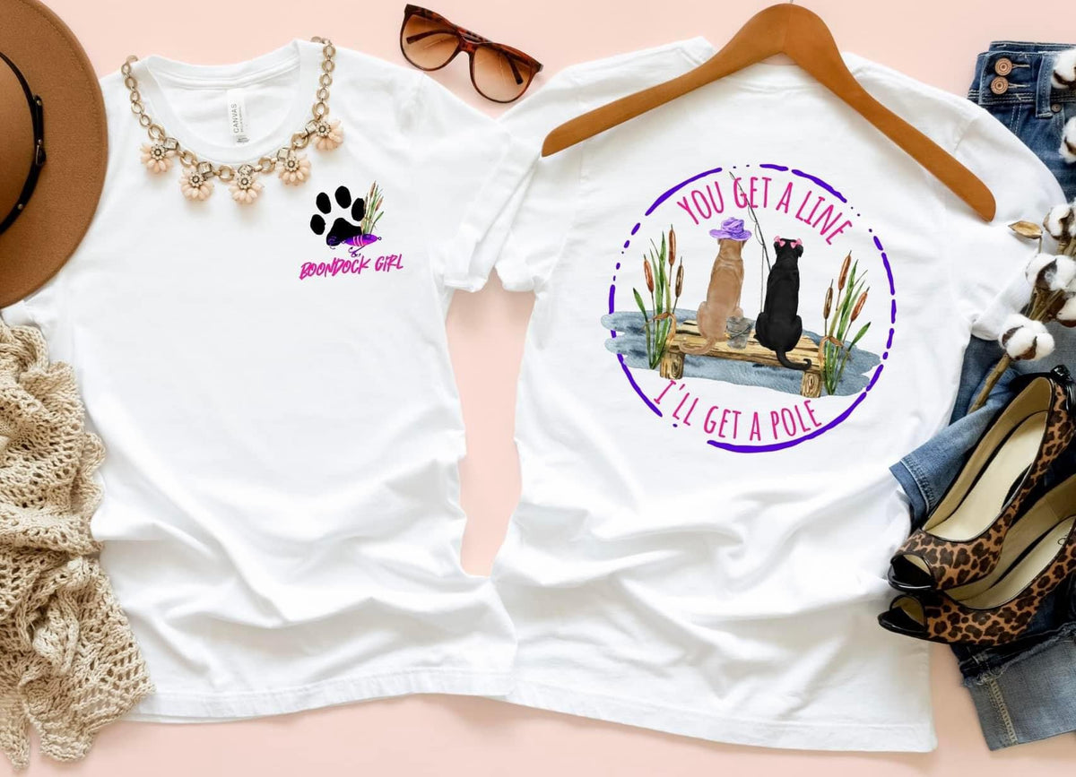 BOONDOCK GIRL FRONT/BACK-DTF TRANSFER – Owlrageous Boutique and Transfers