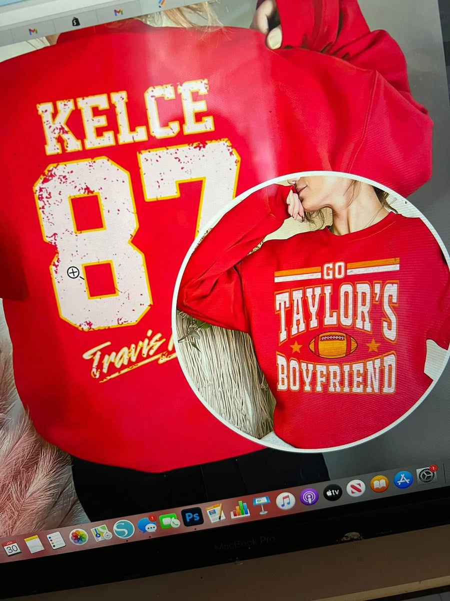 KANAS CITY CHIEFS * white | FRONT & BACK PRINT | DTF TRANSFER (Copy ...