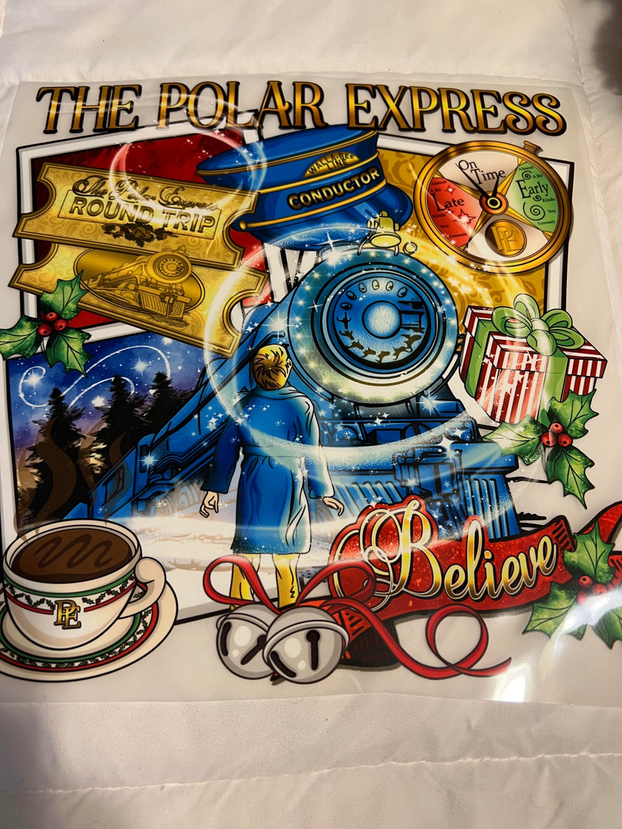 Polar Express DTF Transfer – Owlrageous Boutique and Transfers